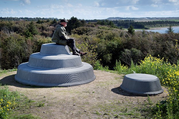 Ny vandrerute ved Isbjerg indviet | Nordjyske.dk
